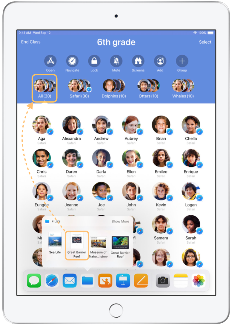 Apple Classroom App | Hybrid Media Education