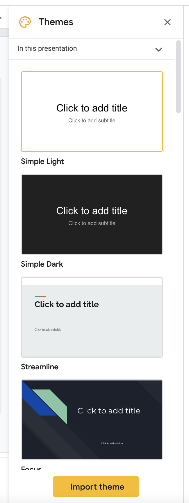 Google Slides Guide | Hybrid Media