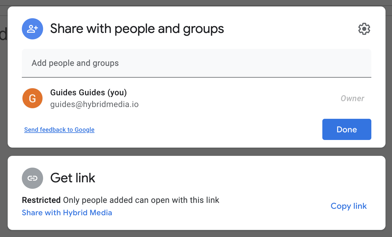 Google Slides Guide | Hybrid Media