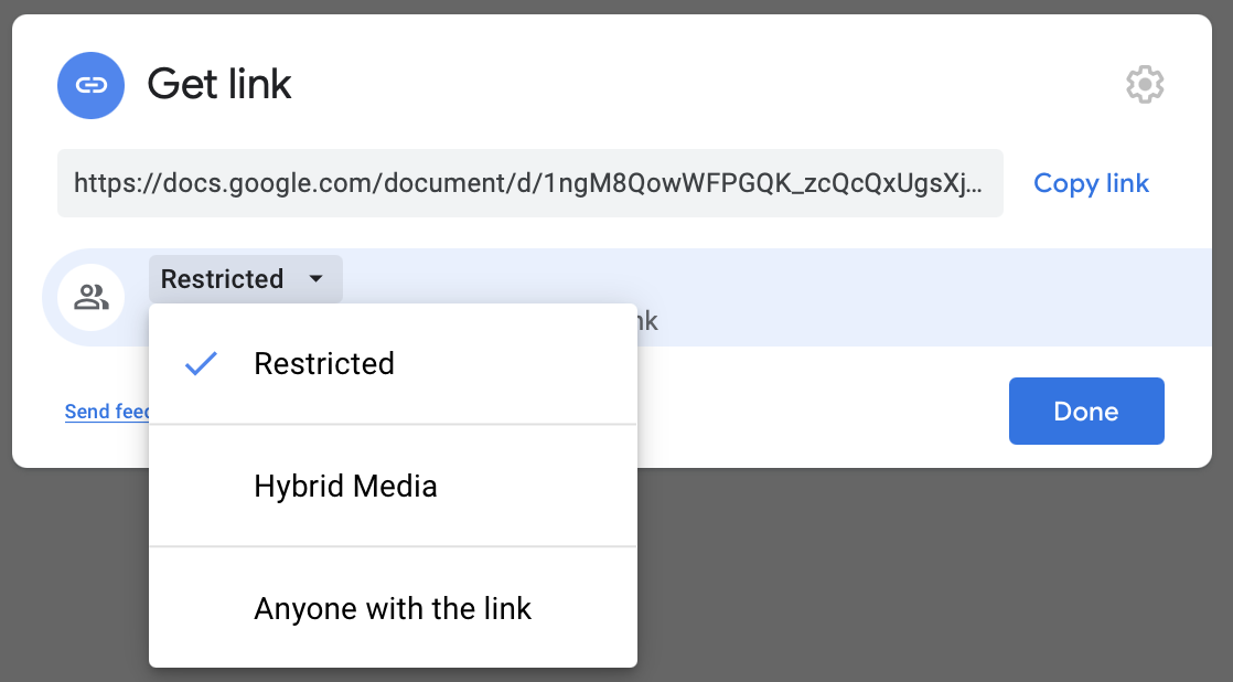 Google Docs Guide | Hybrid Media